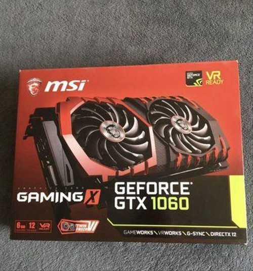 6Gb MSi GeForce GTX 1060