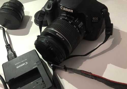 Зеркальный фотоаппарат Canon EOS650 d