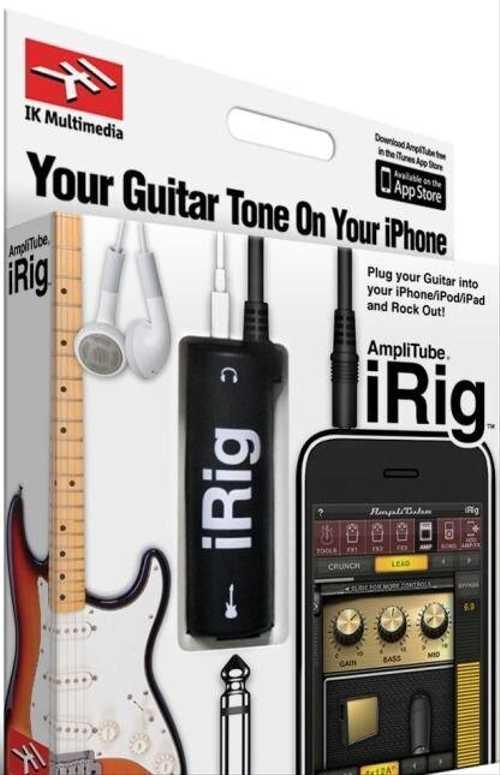 Гитарный интерфейс IK multimedia amplitube irig