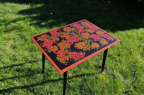 Продам столик хохломская роспись