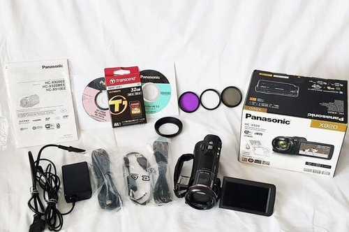Видеокамера Panasonic HC-X920 +SD на 32гб+Фильтры