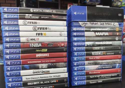Игры для PS4, комплект игр, 31 игра для Sony PS4