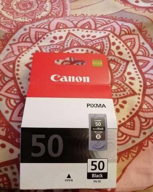 Картридж Canon 50 pg-50 black