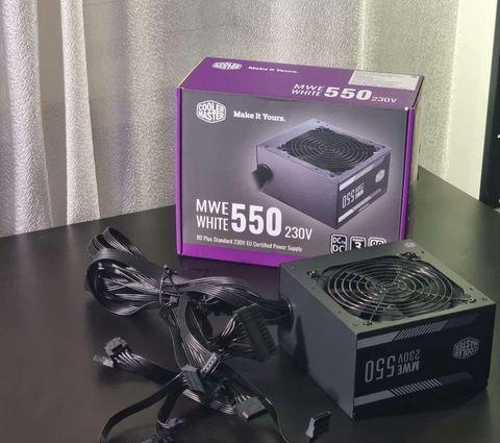 Блок питания CoolerMaster MWE White 550W V2