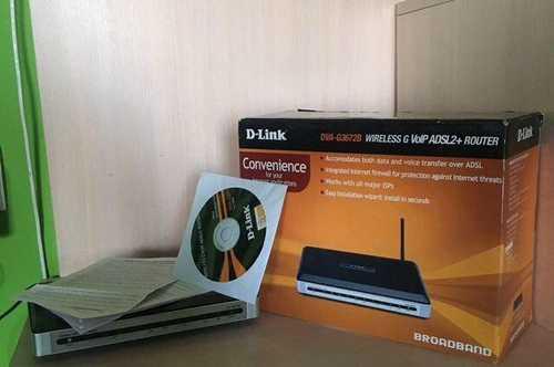 Wifi роутер D-Link DVA -G3672B