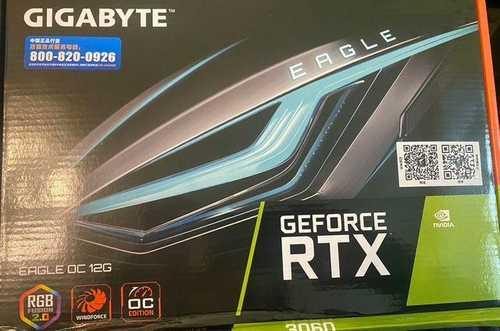 Новая Nvidia Geforce RTX Gigabyte 3060 12GB
