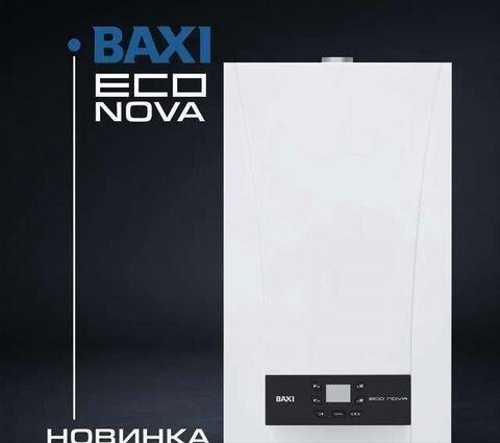 Газовый котел Baxi eco nova 24F 2х контурный