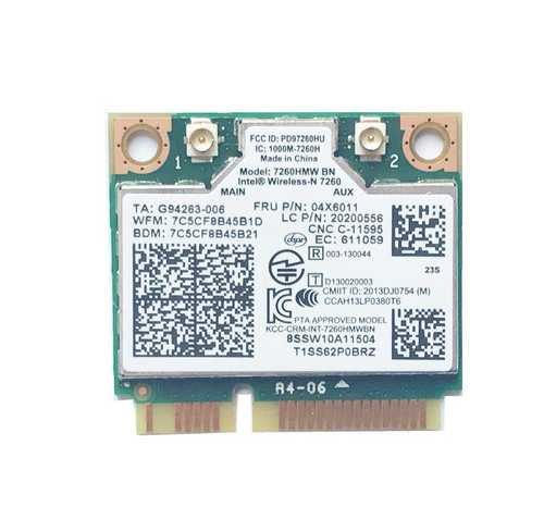 Wi-fi Intel 7260HMW BN новый, гарантия