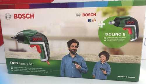 Д9) Аккумуляторная отвертка Bosch IXO 5 family set