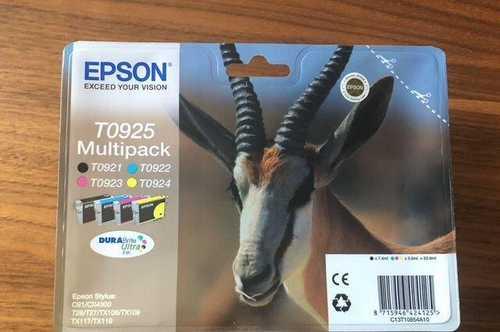 Набор картриджей Epson T0925 multipack