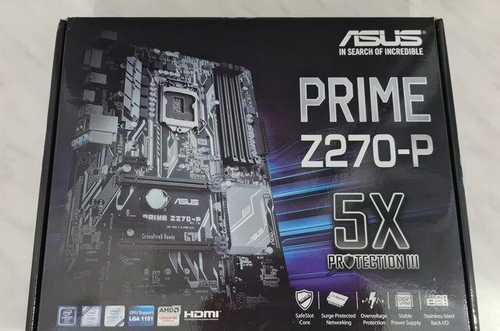 1151 Asus Prime Z270-P NEW на 8 карт проверка