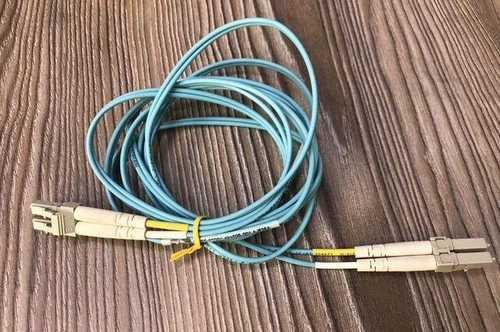 Оптоволоконный кабель HP AJ835A 2m голубой