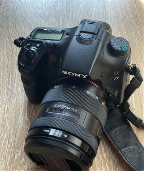 Зеркальный фотоаппарат Sony a77