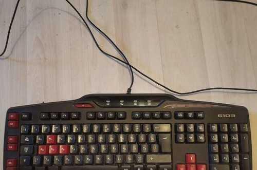 Игровая клавиатура logitech g103