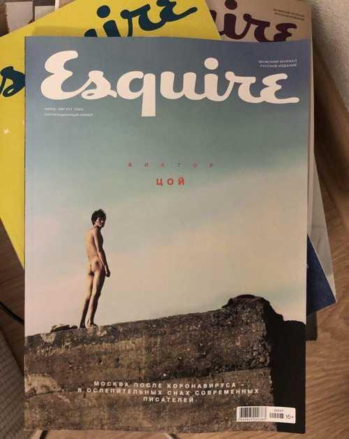 Esquire Виктор Цой