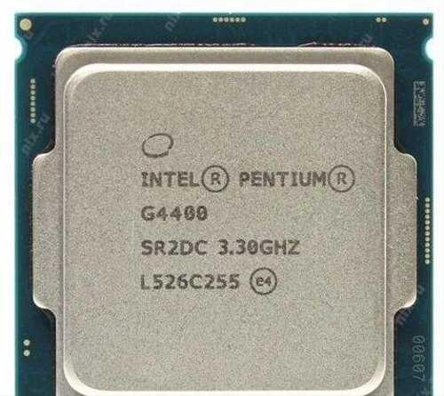 Процессор 2core Intel(R) Pentium(R) CPU G4400 3.33