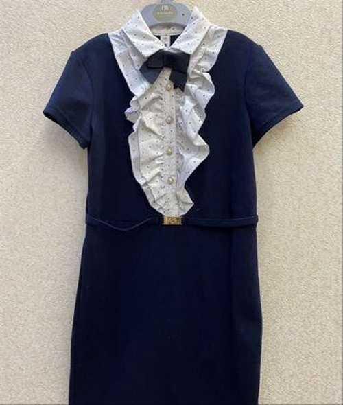 Стильное школьное платье Acoola, 128 размер