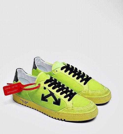 Off-White 2.0 Sneakers Fluo Yellow 44 размер