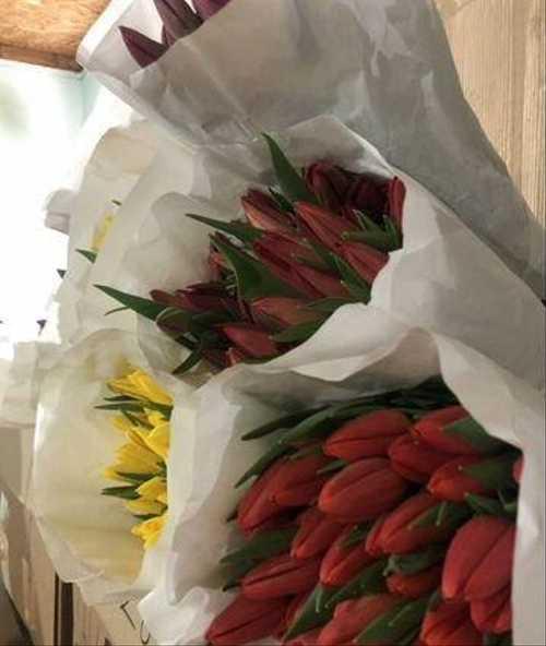 Тюльпаны на 8 марта ; тюльпаны ; букеты ; цветы