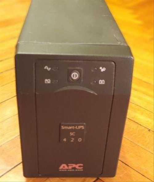 Ибп APC Smart-UPS SC 420VA 230V 260вт c акб