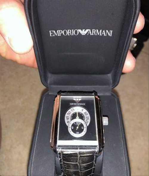 Мужские часы emporio armani строгие