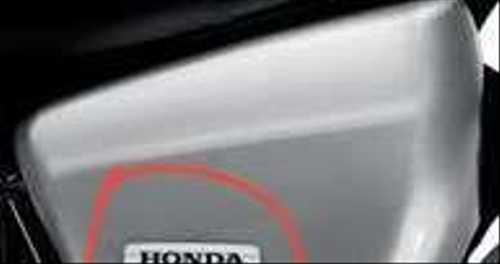 Красный шильдик honda