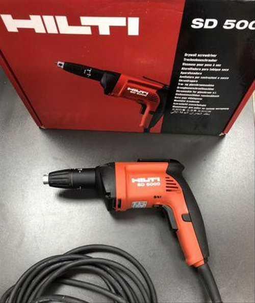 Шуруповерт сетевой Hilti новый