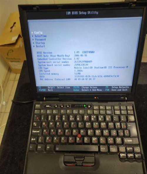 Ibm Thinkpad x30 раритет