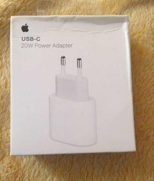 Адаптер apple 20w USB-C iPhone 12