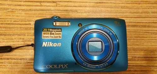 Фотоаппарат Nikon coolpix s3600