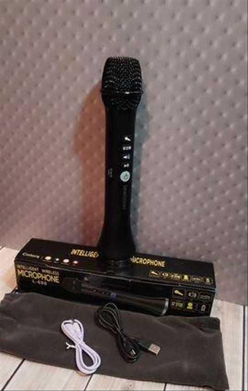 Беспроводной микрофон новый в коробке