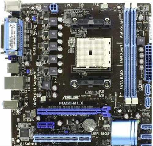 Asus F1A55-M LX FM1 AMD A55 microatx 2DDR3