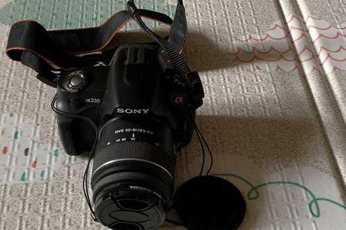 Зеркальный фотоаппарат Sony a230 kit
