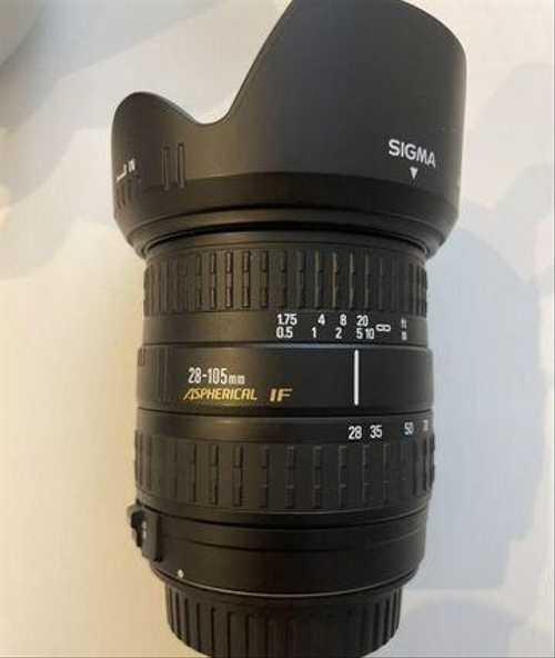 Объектив Sigma Zoom 28-105mm 3.8-5.6 UC-III Aspher