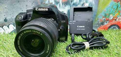 Фотоаппарат Canon EOS 450D kit 18-55