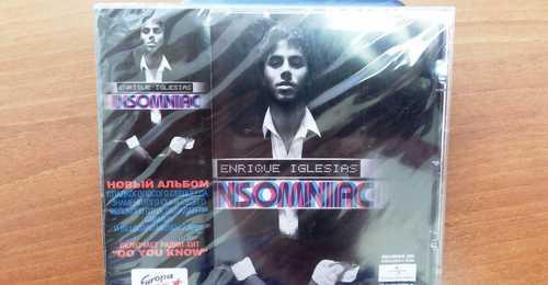 Enrique Iglesias "Insomniac".Sealed CD в коллекцию