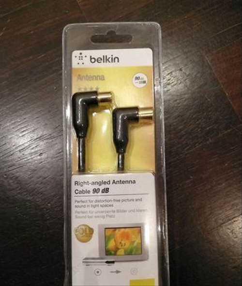 Кабель антенный Belkin 2м (папа-мама)
