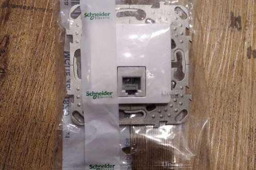 Schneider Unica RJ11, Телефонная розетка