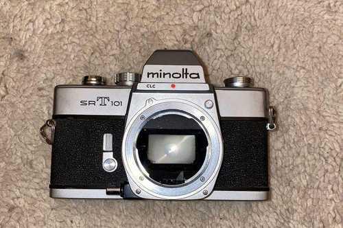 Плёночный фотоаппарат Minolta SRT101