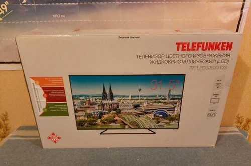 Новый telefunken 82см Smart TV Wi-Fi тюнер T2