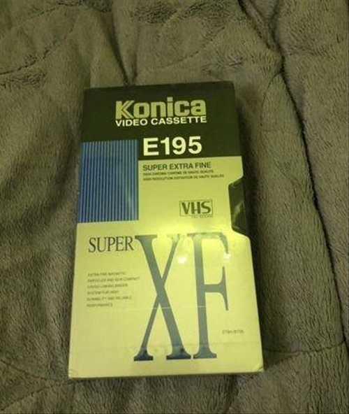 Раритетная Запечатанная видеокассета VHS Konica su