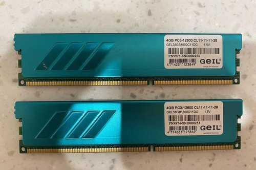 GeIL EVO Leggera DDR3 PC3-12800 (4GB x2)