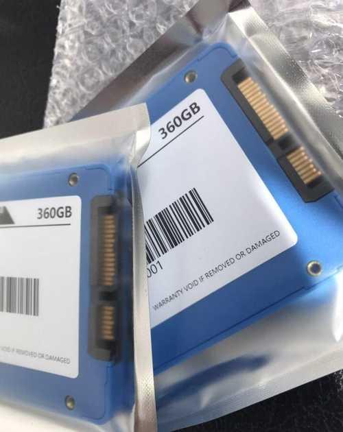 Новый SSD 360 gb жесткий диск
