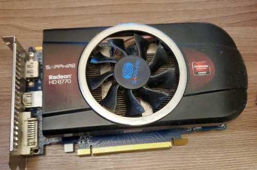 Видеокарта sapphire Radeon HD6770