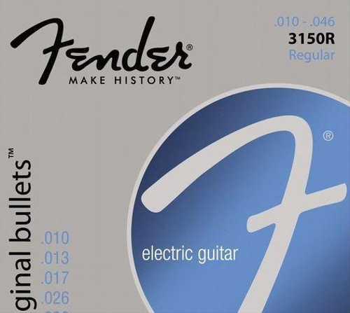 10-46 Fender 3150R Original bullets USA Echoes