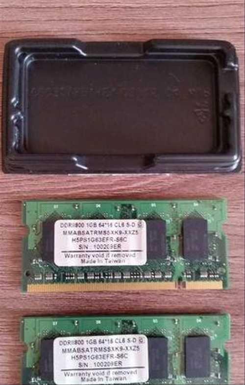 Оперативная память Hynix 1Gb DDR2 sdram