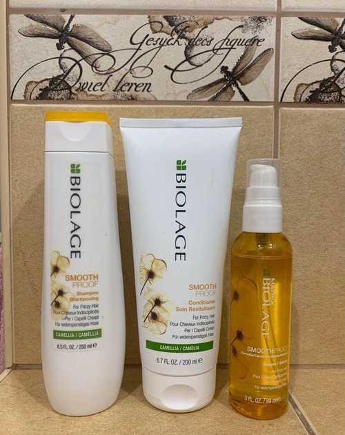 Biolage smooth proof шампунь / кондиционер / несмы