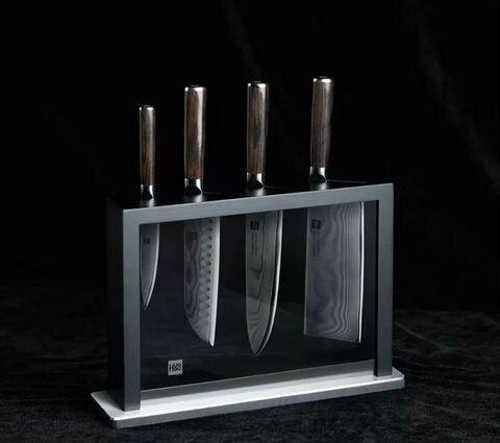 Ножи набор из дамасской стали Huo Hou