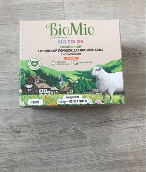 Экологичный стиральный порошок BioMio bio-color