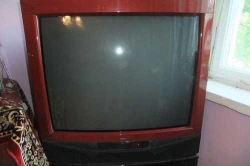 Телевизор Loewe Arcada 8684 + черн.стекл.тумба